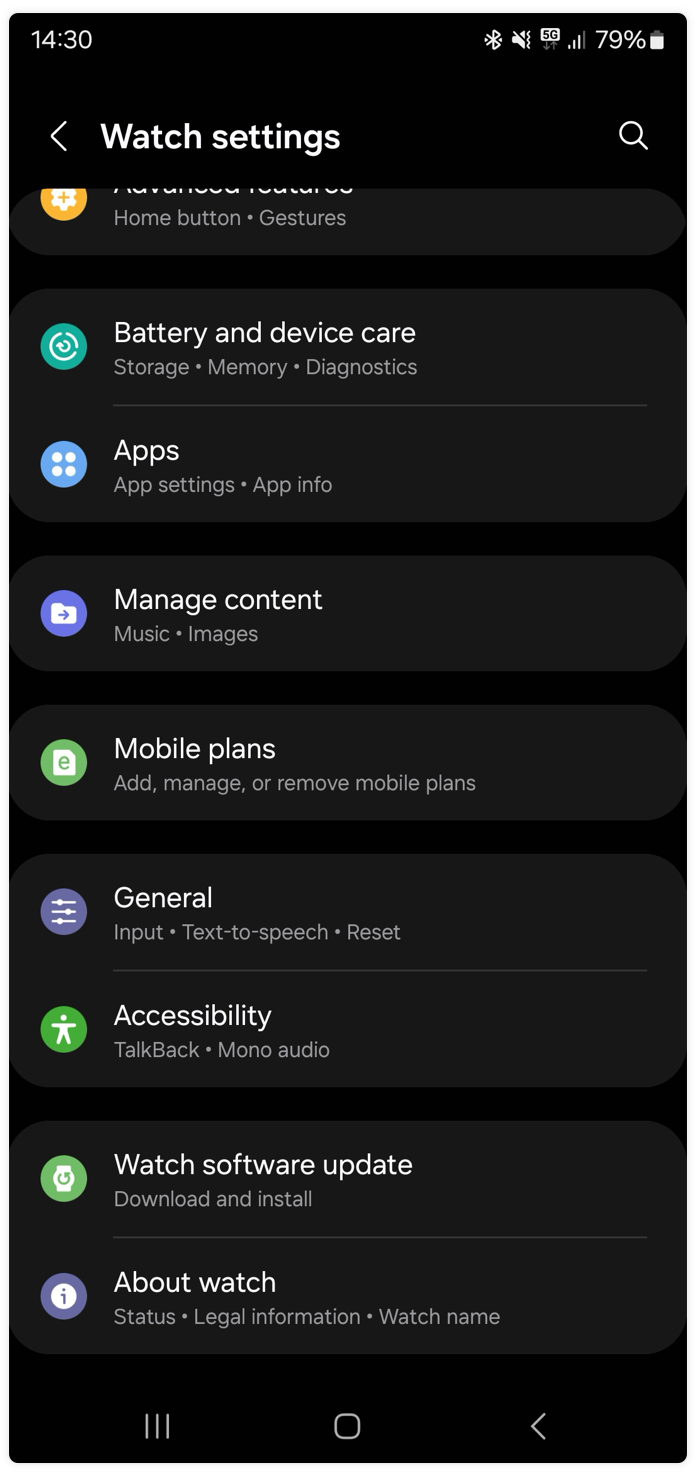 How do I activate eSIM for Samsung Watch?