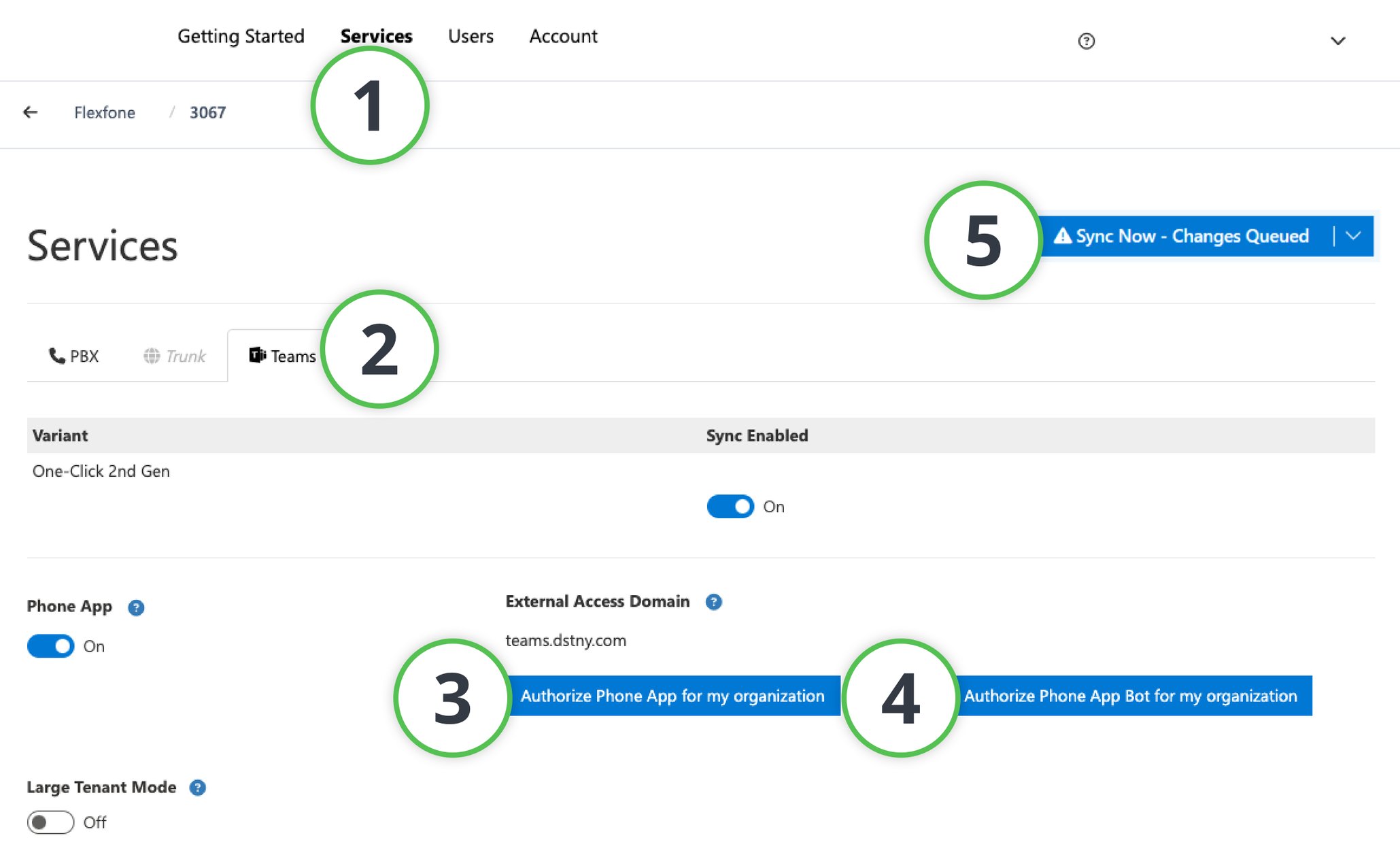 How do I set up telephony in Microsoft Teams (Call2Teams and Call2Teams ...