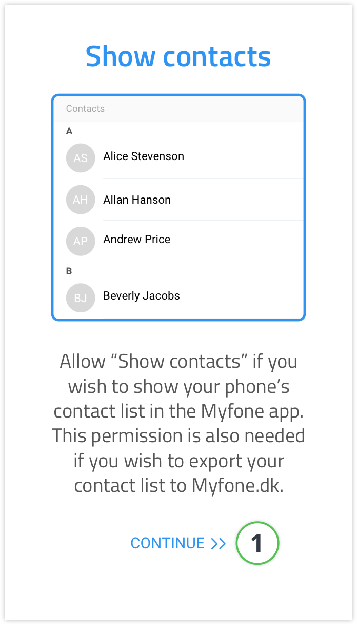 Permissions for Android