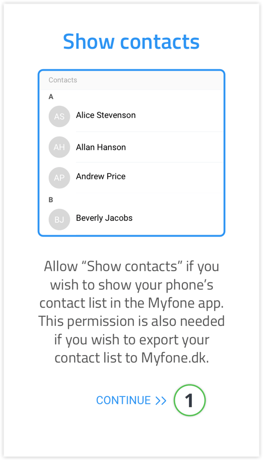 Permissions for Android